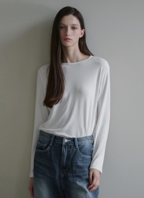 Vanilla Basic Round長袖Tシャツ | レディースファッション通販 - DHOLIC