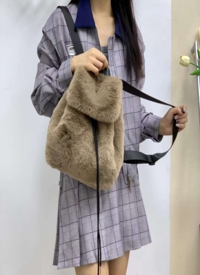 ストリングエコファーバックパック | レディースファッション通販 - DHOLIC