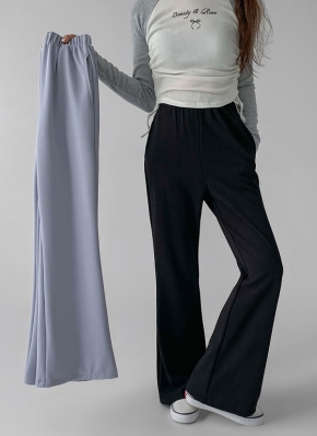 [155Line]イージーフレアスラックスパンツ | レディースファッション通販 - DHOLIC