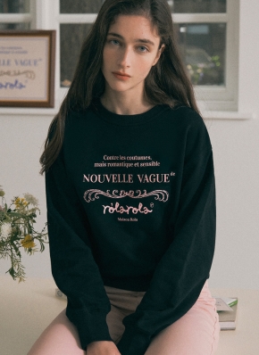 VINTAGEロゴスウェット(ブラック) | レディースファッション通販 - DHOLIC