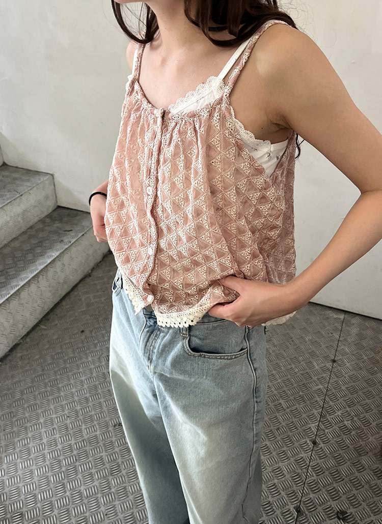 シースルーレースビスチェ | レディースファッション通販 - DHOLIC