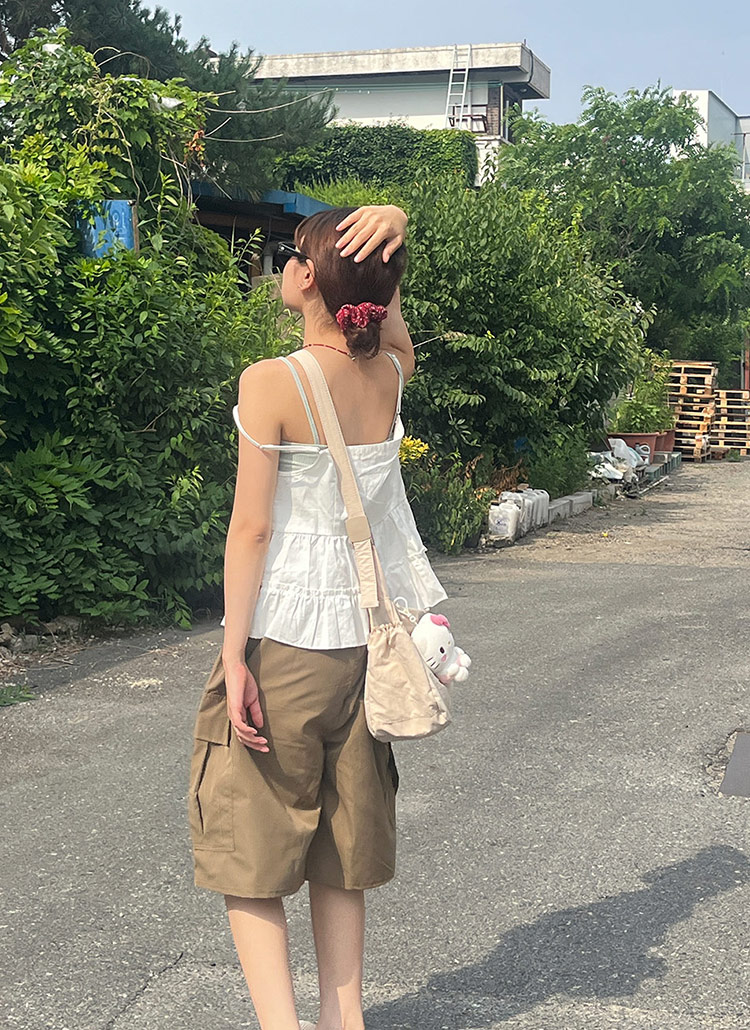 ワイドカーゴハーフパンツ | レディースファッション通販 - DHOLIC