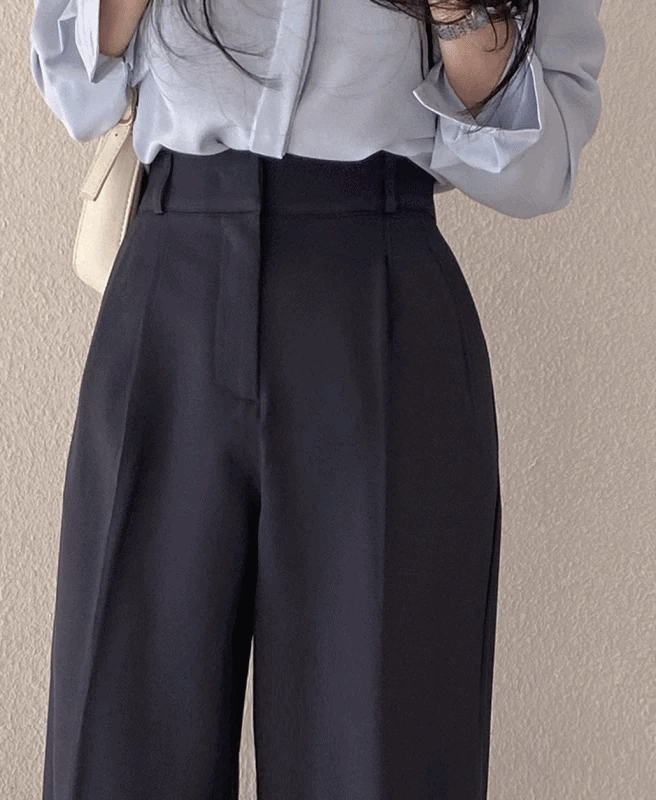 3TYPEツータックワイドスラックス | レディースファッション通販 - DHOLIC